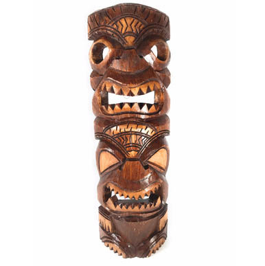 Outdoor Totem Poles: Tiki Totems - Love And Prosperity Tikis - Hawaiian ...