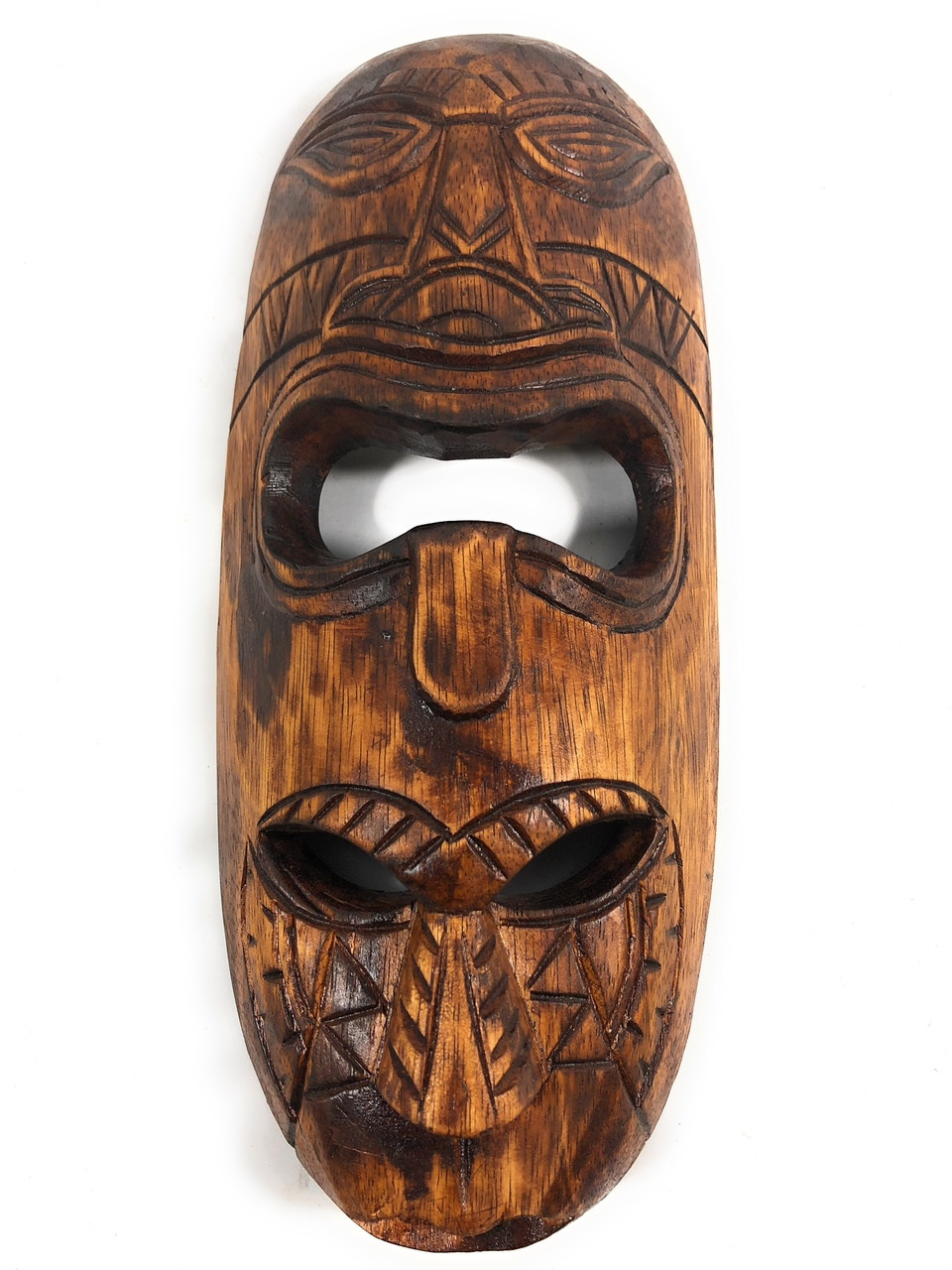 Fijian Tiki Mask 12" - 2 Deities Love & Happiness | #mdr1900930 ...