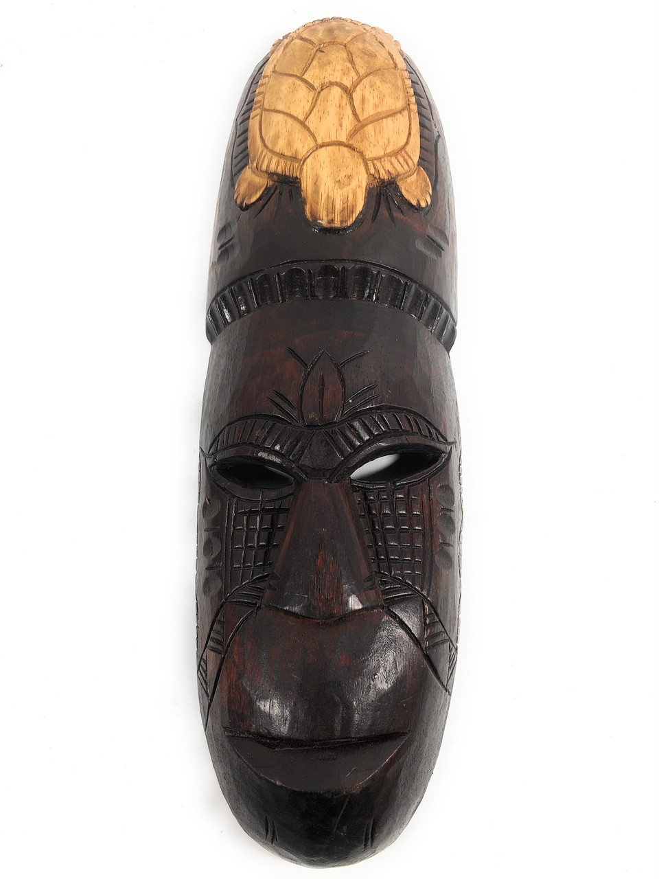 Fijian Tiki Mask 20" - Winner - Oceanic Art | #mdr1901250 - TikiMaster.com