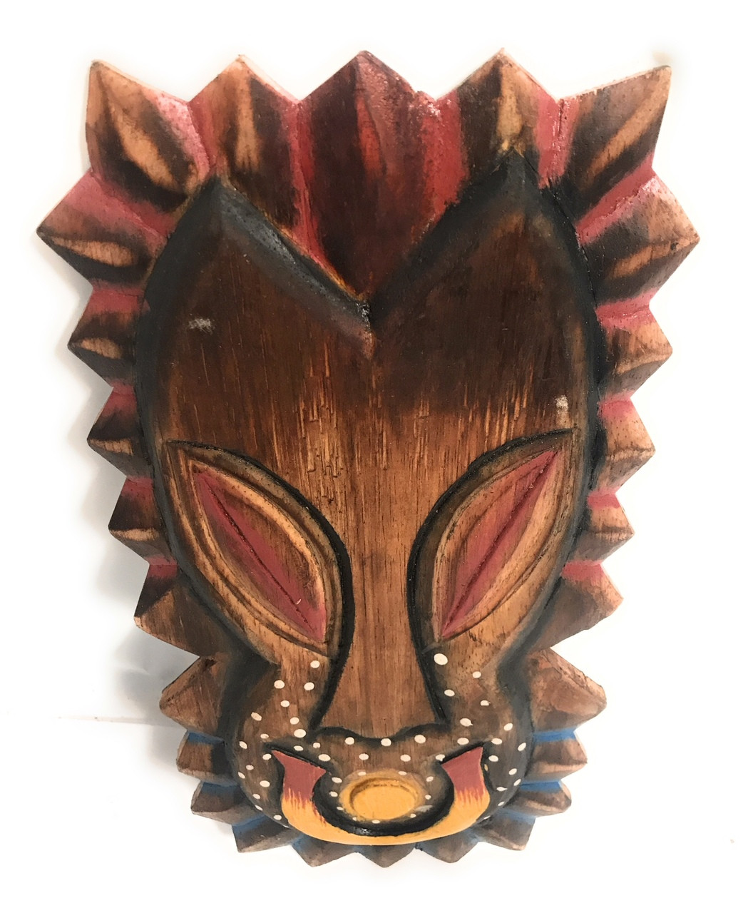 Tiki Shield Mask 12" Plaque - Pop Art Culture | #dpt512830 - TikiMaster.com