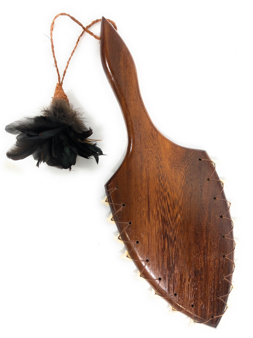 Hawaiian Koa Weapons - Weapon Shark Teeth - Koa Wood Clubs - Polynesian ...