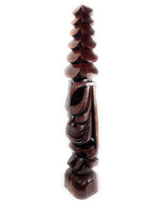 Tiki God Temple Image 48" Health Tiki - Stained Hawaii Museum Replica ...