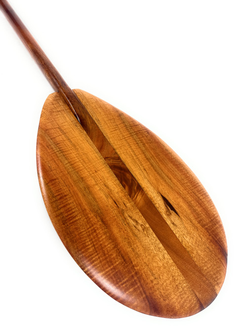 Curly Koa AAA Grade Outrigger Paddle 50 inch T-Handle | #koa7444 ...