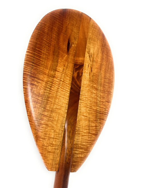 Curly Koa AAA Grade Outrigger Paddle 50 inch T-Handle | #koa7444 ...
