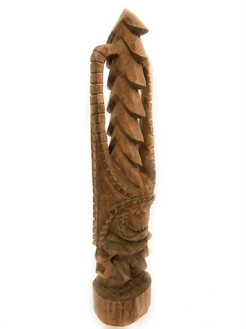 Tiki Kona Style Akua Kai 20 in - Natural Hawaii Museum Replica | # ...