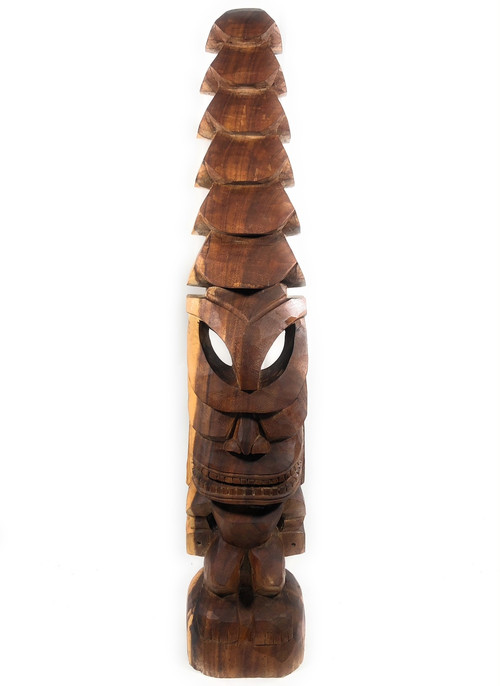 Tiki God Temple Image 48" - Natural Hawaii Museum Replica | # ...