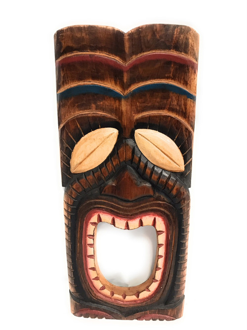 Laughing Tiki Mask 20" - Wall Plaque Hand Carved | #Dpt514750 ...