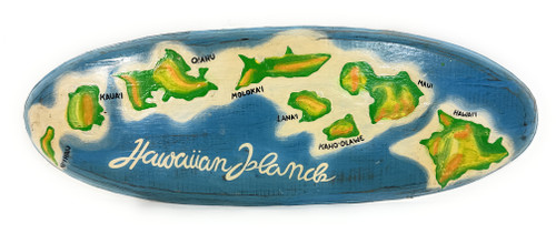 Hawaiian Island Chain Wooden Sign 32 in Hawaii | #dpt527280 ...