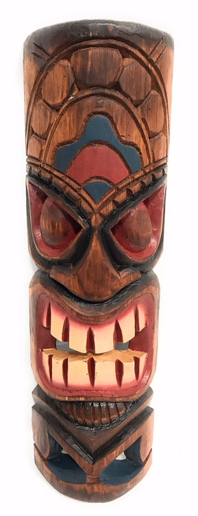 Health Tiki Mask 20" - Hand Carved/Painted | #dpt513550 - TikiMaster.com