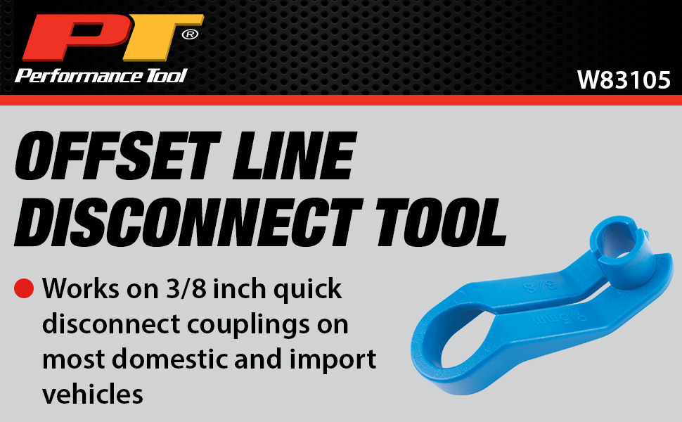 3/8" Offset Line Disconnect Tool