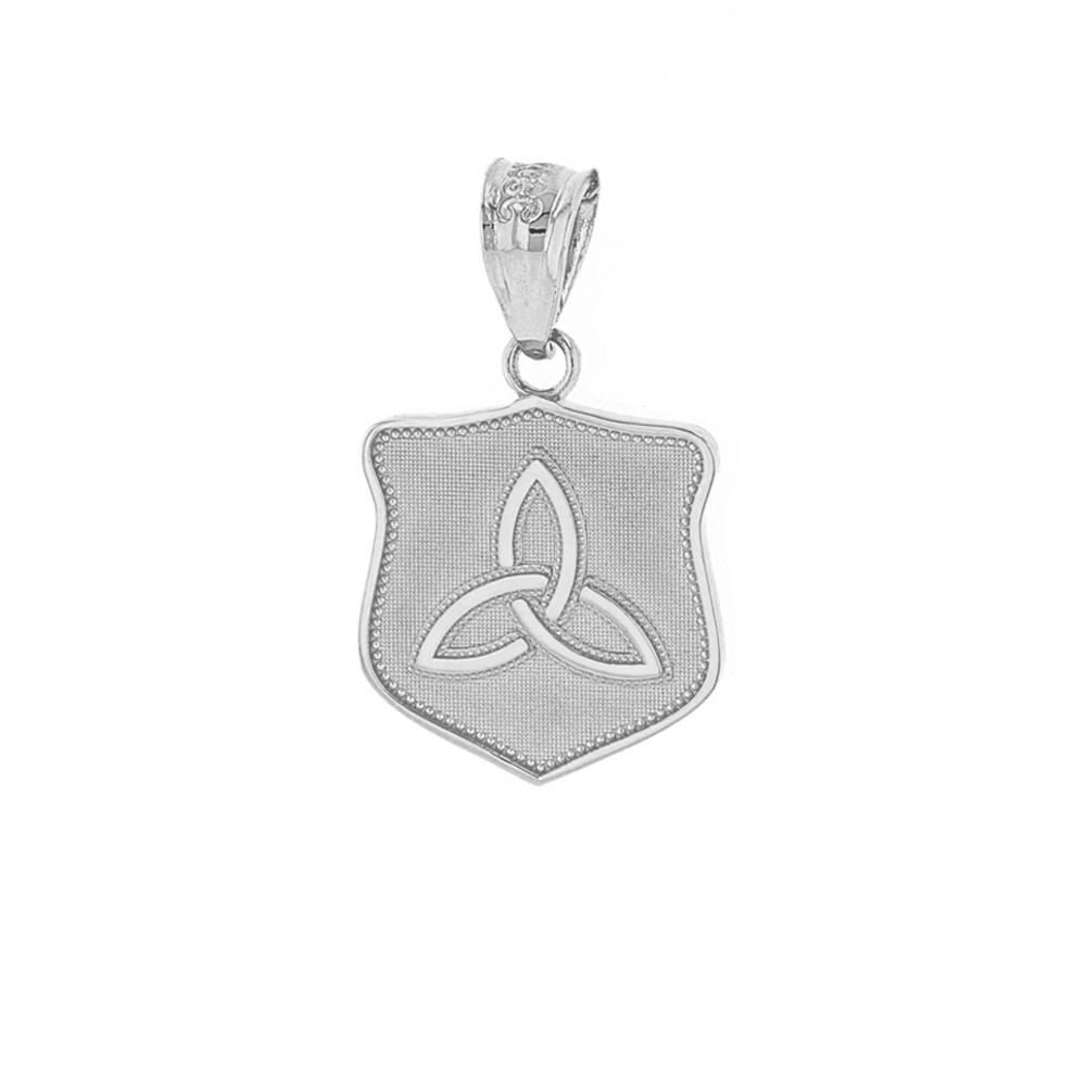 Round Gold Trinity Pendant