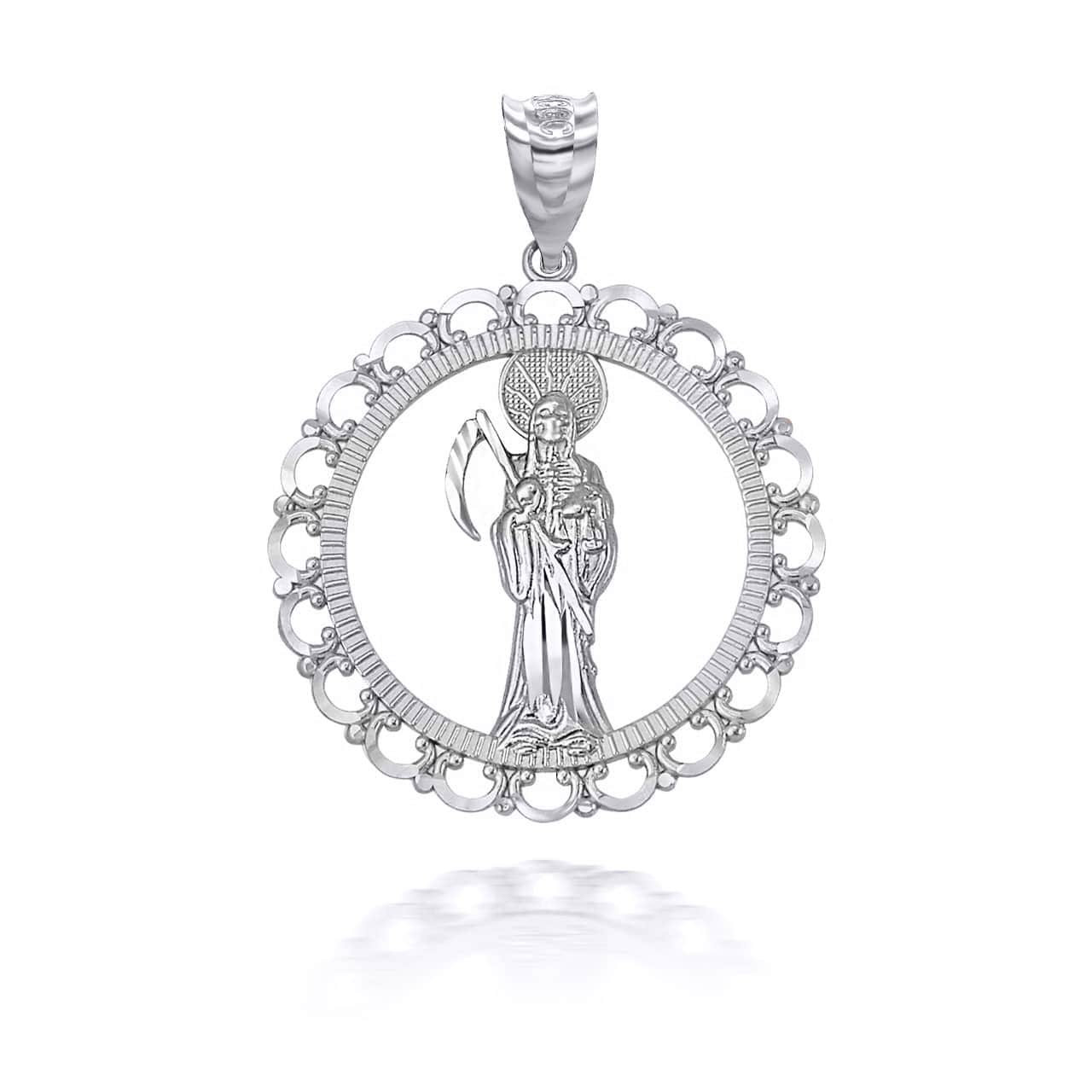 Silver Santa Muerte Patron Saint of Death, Protection, and Healing ...
