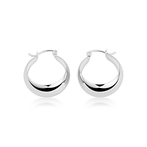 Sterling silver dome earrings store