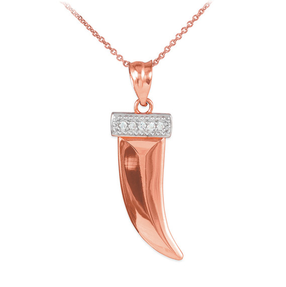 Tiger Tooth Pendant Gold Tiger Tooth Pendant Diamond Tiger Tooth Pendant 14k Saber Tooth Pendant 10k Saber Tooth Pendant