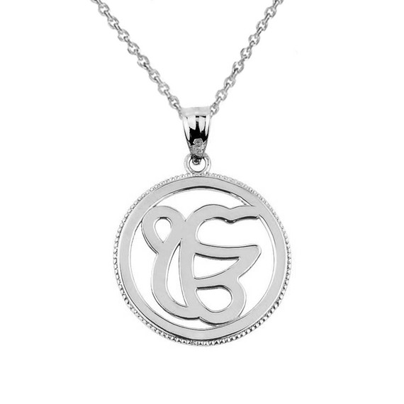 Ek onkar silver pendant store