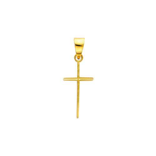 Dainty 14K Gold Cross