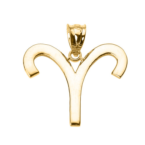 10K/14K Gold Zodiac Sign Custom Necklace | Factory Direct Jewelry