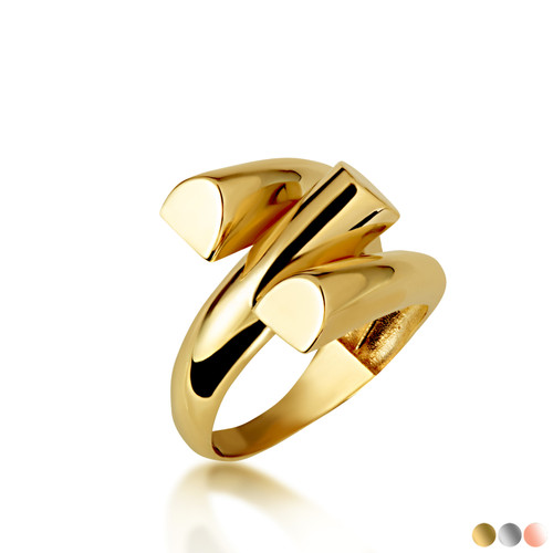 Gold Wraparound Band Ring | Factory Direct Jewelry