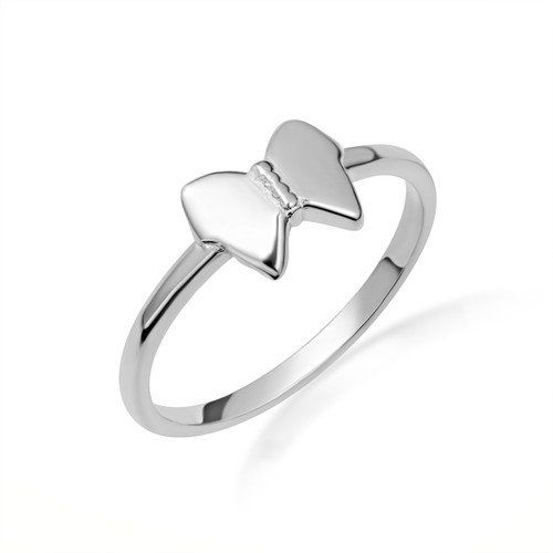 .925 Sterling Silver Butterfly Ring | Factory Direct Jewelry