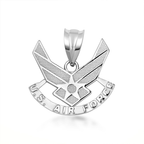 .925 Sterling Silver United States Air Force Emblem Officially Licensed ...