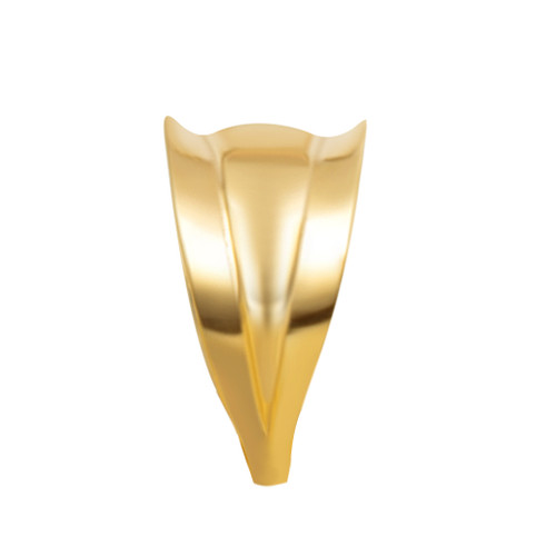 Solid 10K Yellow Gold Replacement Bails – Multiple Sizes for Wider Chains