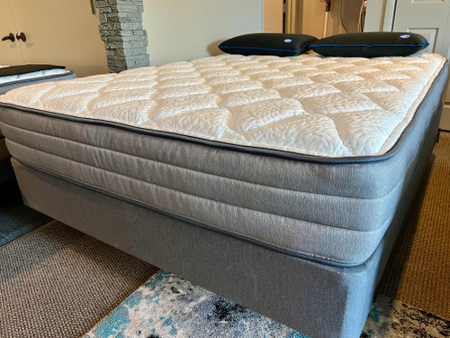 Restonic Ramsey Firm Luxury Gel Set Luxury Mattress and Furniture in Valparaiso