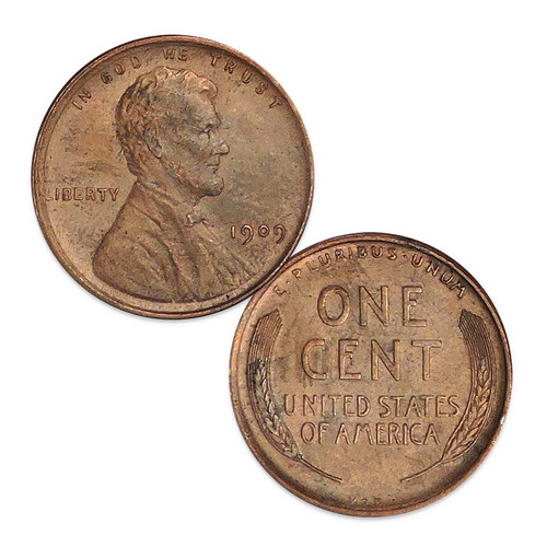 1909 VDB Lincoln Cent Fine | International Coins & Currency