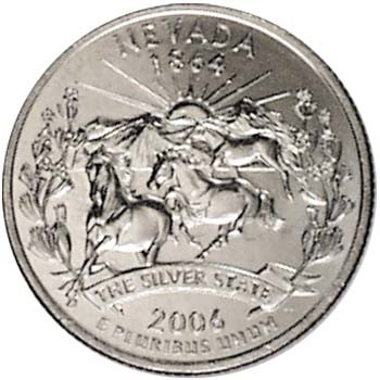 2006-D Nevada Quarter Brilliant Uncirculated | International Coins ...