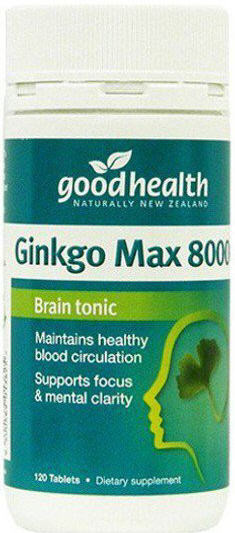 Good Health Ginkgo Max Tablets 120