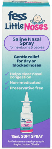 FESS Little Noses Saline Spray 15ml
