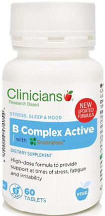 Clinicians B Complex Active Tablets 60