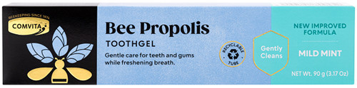 Comvita Natural Propolis Toothpaste - With Bee Propolis And Teatree Oil