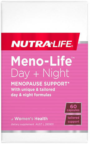 Nutra-Life Meno-Life Day and Night Menopause Support - 2 Separate ...