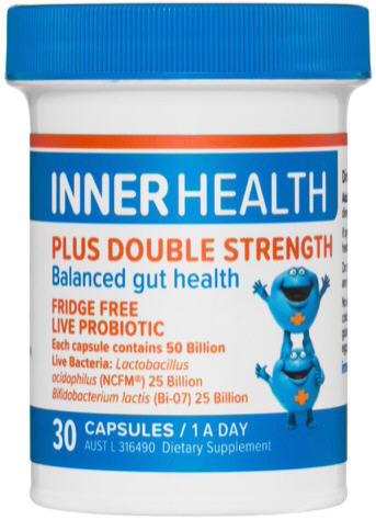 Inner Health Plus Double Strength Probiotic Capsules 30