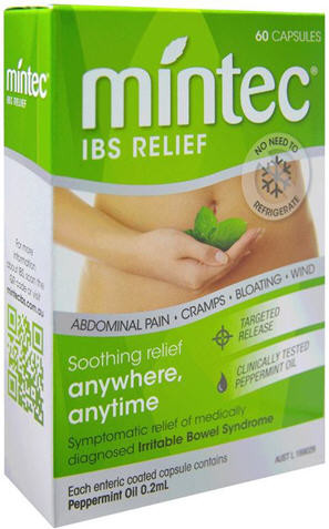 Mintec IBS Relief Capsules 60