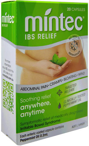 Mintec IBS Relief Capsules 20