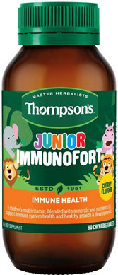 Thompson's Junior Immunoforte Chewable Tablets 90
