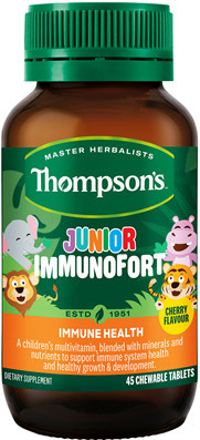 Thompson's Junior Immunoforte Chewable Tablets 45