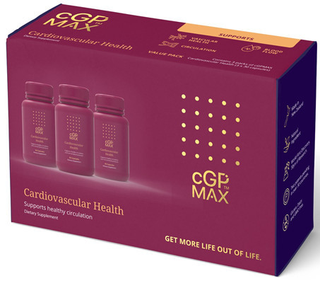 cGPMAX Cardiovascular Health Capsules 3 x 30 Pack