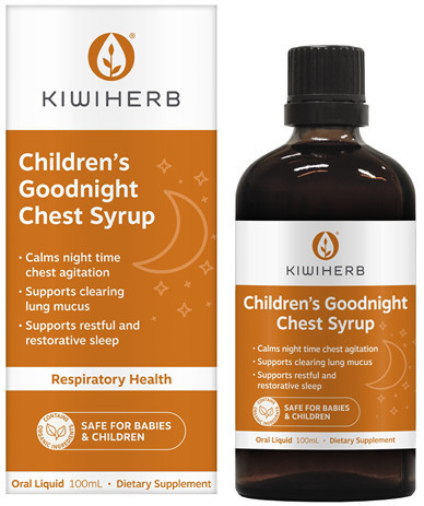 Kiwiherb Children's Goodnight Chest Syrup 100ml