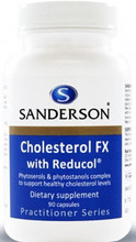 Sanderson Cholesterol FX with Reducol Capsules 90 = Back In Stock