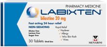 Labixten 20mg Antihistamine Tablets 30