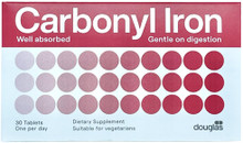 Carbonyl Iron Tabs 18mg 30