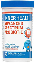 Inner Health Advanced Spectrum Probiotic Capsules 50