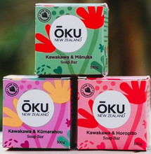 Oku Soap Bars 100g - 3 pack