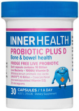Inner Health Probiotic Plus D Capsules 30 - SPECIAL - Expiry 01/25
