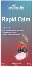 Good Health Rapid Calm Effervescent Tablets 30
