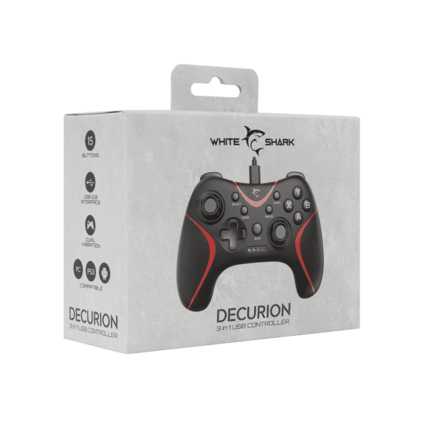 White Shark GAME PAD GP-2038 DECURION 3in1 DECURION - Electron Albania