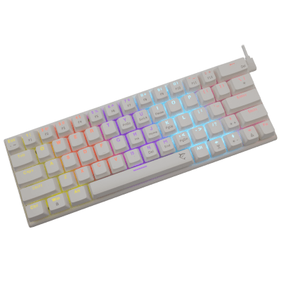 White Shark KEYBOARD GK-002221 WAKIZASHI / White US-BLUE.SW WAKIZASHI ...