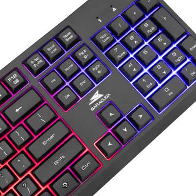 Baracuda KEYBOARD BGK-02114 STARFISH Black / US - Electron Albania